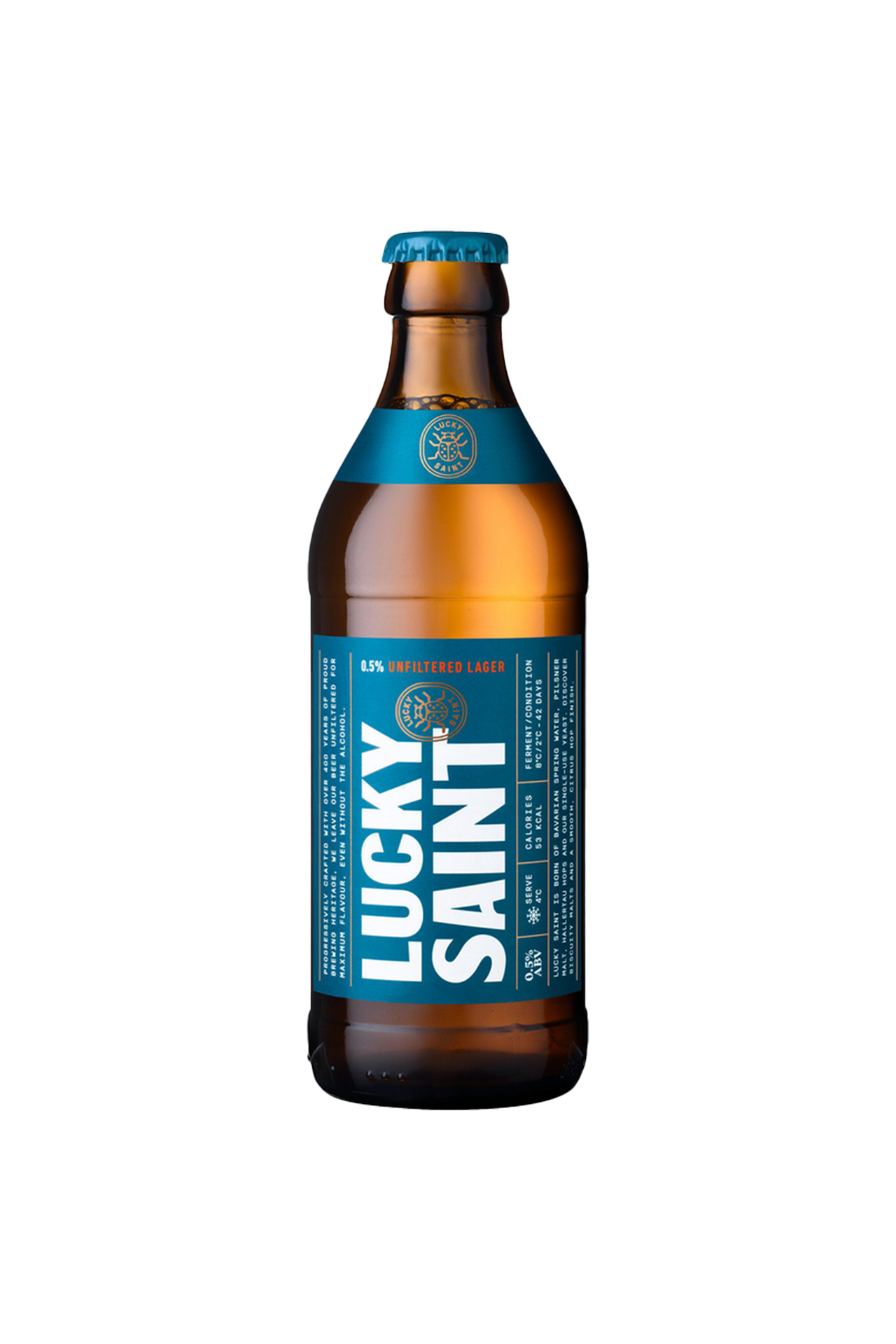 Lucky Saint Superior Unfiltered Alcohol Free Lager Beer – Organica Food ...